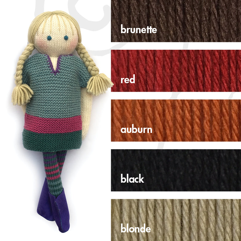 43cm classic knitted doll starter kit – ak traditions